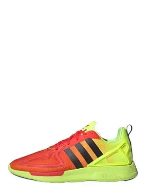 Adidas Zx 2k Flux Athletic Sneakers - Red/yellow/black