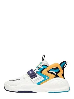 ANTA Shock The Game 2 High Top Sneakers - White/blue/orange