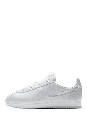 Nike Nike Classic Cortez Leather Sneakers Triple White