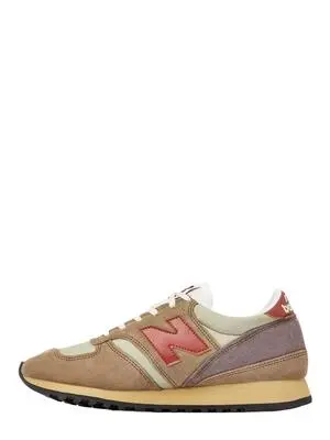 NEW BALANCE 730 Low Top Sneakers - Brown/red