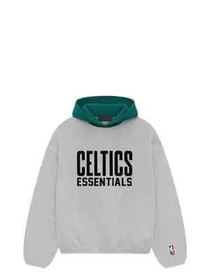 Fear Of God X Nba Celtics Hoodie - Light Heather