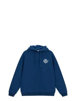 NEW BALANCE Sportswear Hoodie - Blue/white