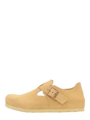 BIRKENSTOCK Birkenstock London Suede Leather Shoes Yellow