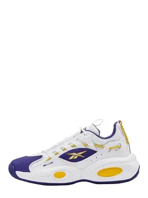 REEBOK Solution Mid Athletic Sneakers - White/purple