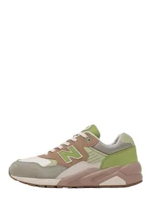 NEW BALANCE 580 Sneakers - Green/cream/brown
