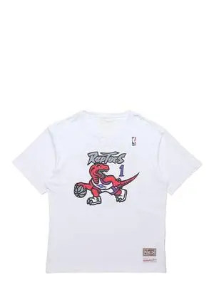 Mitchell & Ness X Nba Toronto Raptors T-shirt 'tracy Mcgrady 1 - White