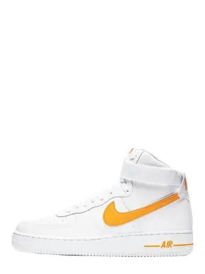 Nike Force 1 High '07 Sneakers - Yellow/white