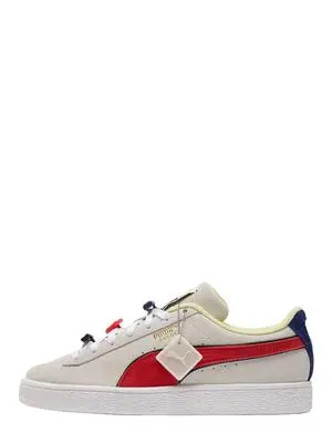 PUMA Puma Suede 'Decor8' Low Top Sneakers White/blue/red