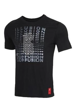 Nike Dri-fit Kyrie Logo Printed Tee - Black