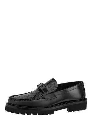 LOUIS VUITTON Major Loafer Shoes - Black
