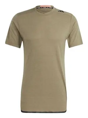 Adidas Designed For Training Pro Series Strength T-shirts - Olive Green