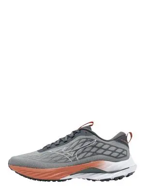 Mizuno Wave Inspire 20 Athletic Sneakers - Grey/white/orange