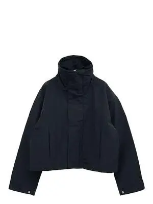 Nike X Mmw Cropped Hooded Jacket - Black