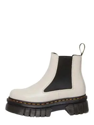 Dr. Martens Dr. Martens Audrick Nappa Leather Platform Chelsea Boots Cobblestone Grey