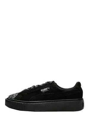PUMA Suede Platform "crushed Gem" Sneakers - Black