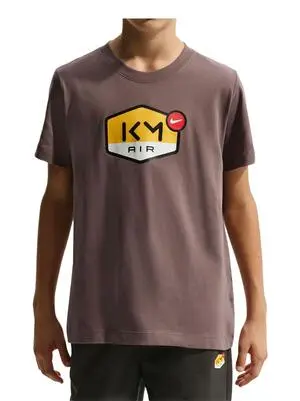 Nike Dri-fit Kylian Mbappé T-shirt - Plum Eclipse