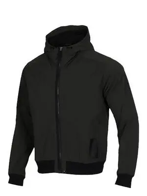 Adidas Zip-up Hooded Sports Jacket - Dark Brown