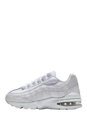 Nike Max 95 Metallic Silver Sneakers - White