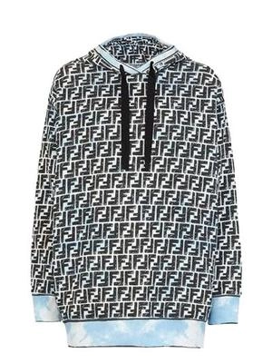 Fendi Roma Joshua Vides Hoodie - Light Blue