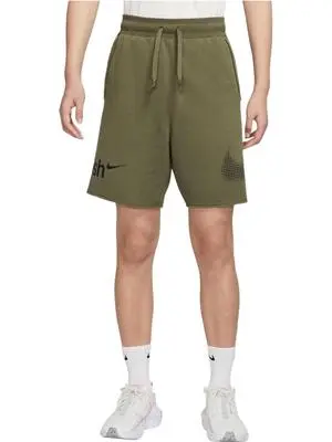 Nike Casual Sports Large Logo Printing Shorts - Default Color