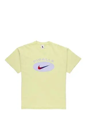Nike Nike X Pigalle Crossover Logo Printing Stripe Round Neck Short Sleeve Green Green