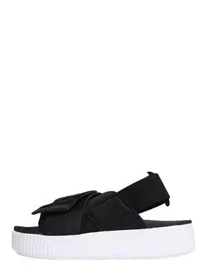 PUMA Platform Slide K Sandals - Black