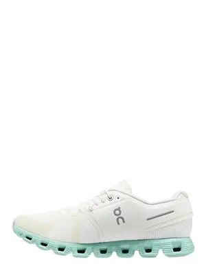 On Cloud 5 Sneakers - White/green