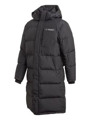 Adidas Hooded Down Jacket - Black