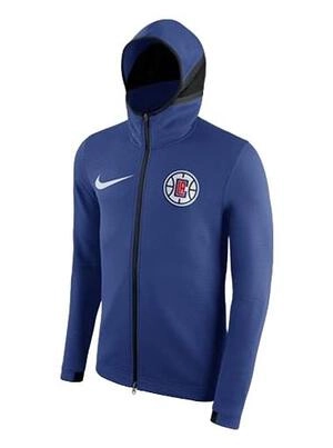 Nike Therma Flex Showtime Nba Los Angeles Clippers Player Edition Jacket - Blue