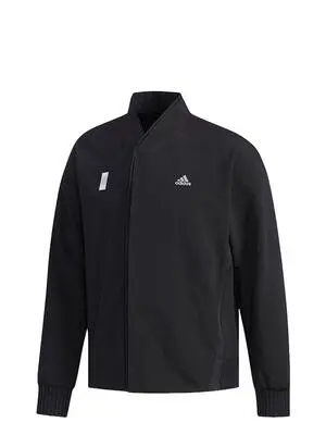 ADIDAS Adidas Warm Logo Print Sport Shuttle Jacket