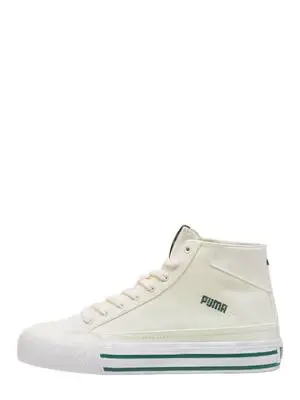 PUMA Court Classic Vulc Mid Sneakers - Beige/green