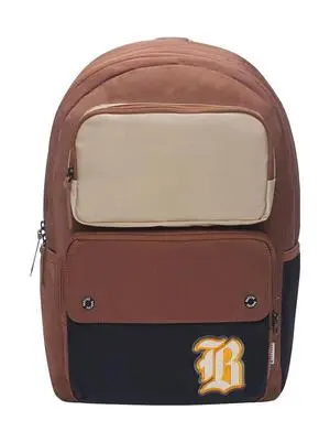 LI-NING Badfive Logo Backpack - Brown