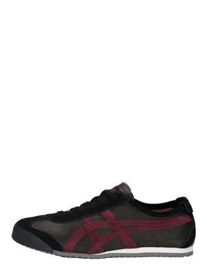 Onitsuka Tiger Onitsuka Tiger Mexico 66 Dark Sepia Sneakers Black/red