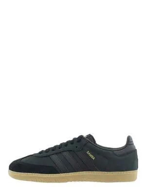 Adidas Samba Black Gum Sneakers - Core Black/core Black/gold Metallic