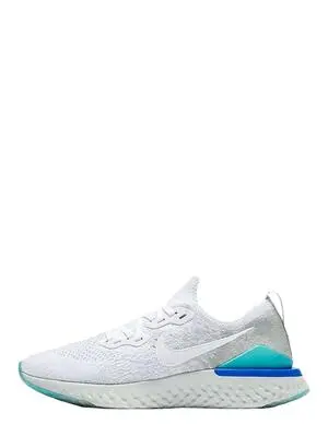 Nike Epic React Flyknit 2 Athletic Sneakers - Blue/grey