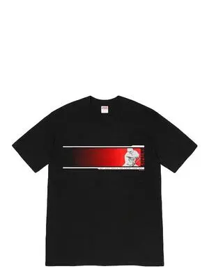 Supreme Fw19 Week 7 Were Back Tee Printing Short Sleeve - Black