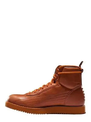 Onitsuka Tiger Conversion High Top Lace Up Sneakers - Brick Orange