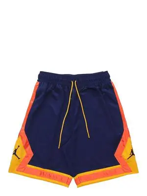 JORDAN Jumpman Diamond Casual Sports Basketball Training Shorts - Blue