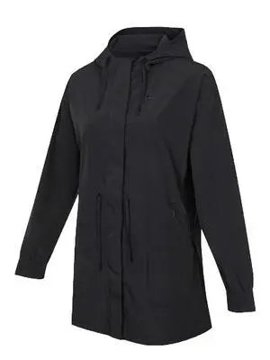 Nike Elastic Woven Hooded Jacket - Black