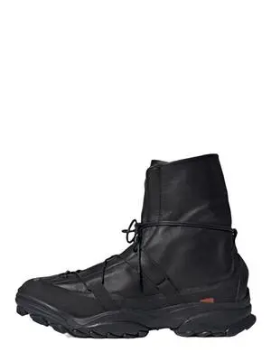Adidas High Top Lace-up Boots - Black