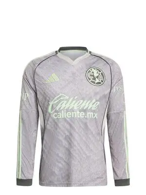 Adidas Club America 25/26 Long Sleeve Slim Fit Third Jersey - Grey Two