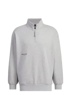 Adidas Half-zip Crew Sweatshirt - Grey