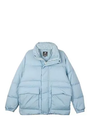 NEW BALANCE Essentials Puffer Jacket - Blue