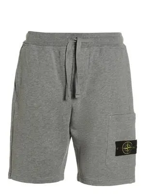 Stone Island Cargo Bermuda Short - Grey
