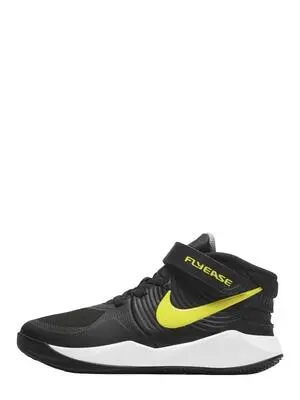 Nike Team Hustle D9 Flyease Mid Top Sneakers - Black