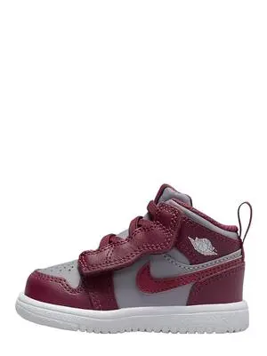 JORDAN Air Jordan 1 Mid Sneakers Grey/red