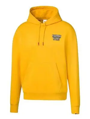 PUMA X Randomevent Crossover Casual Sports Knit Hoodie - Yellow
