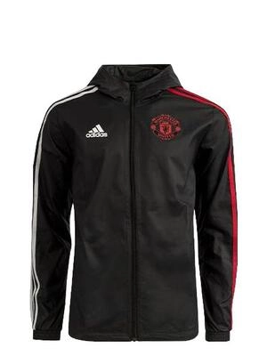 Adidas Manchester United Track Jacket - Black