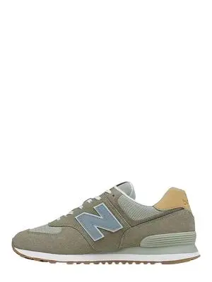 NEW BALANCE New Balance 574 Retro Low Top Sneakers Grey/green