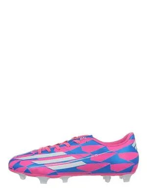Adidas F5 Fg Athletic Cleats - Pink/blue/white